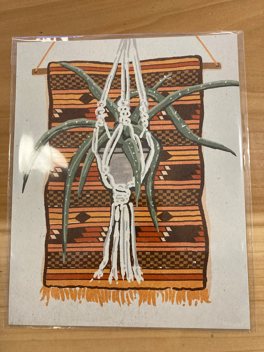 Desirée Mae Studio - 8” x 10” Print - Aloe Macrame (STORE PICK UP ONLY – shopURSA