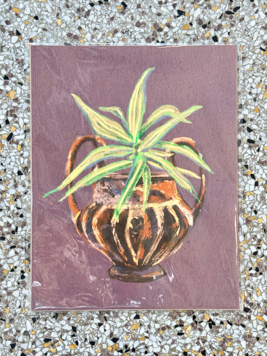 Desirée Mae Studio - 11” x 14” Print - Primitive Dracaena Vessel (STOR – shopURSA