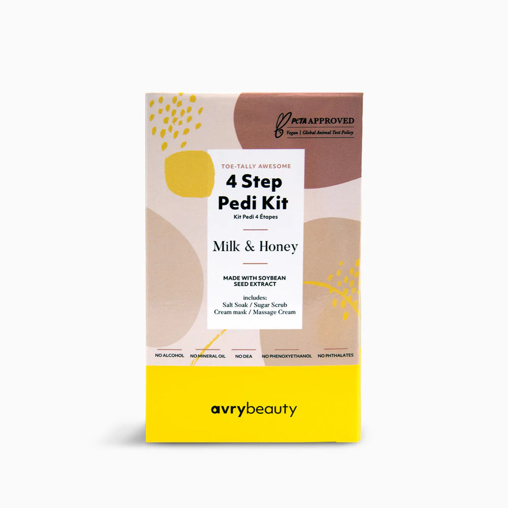 Avry Beauty - 4 Step Pedi Kit – shopURSA